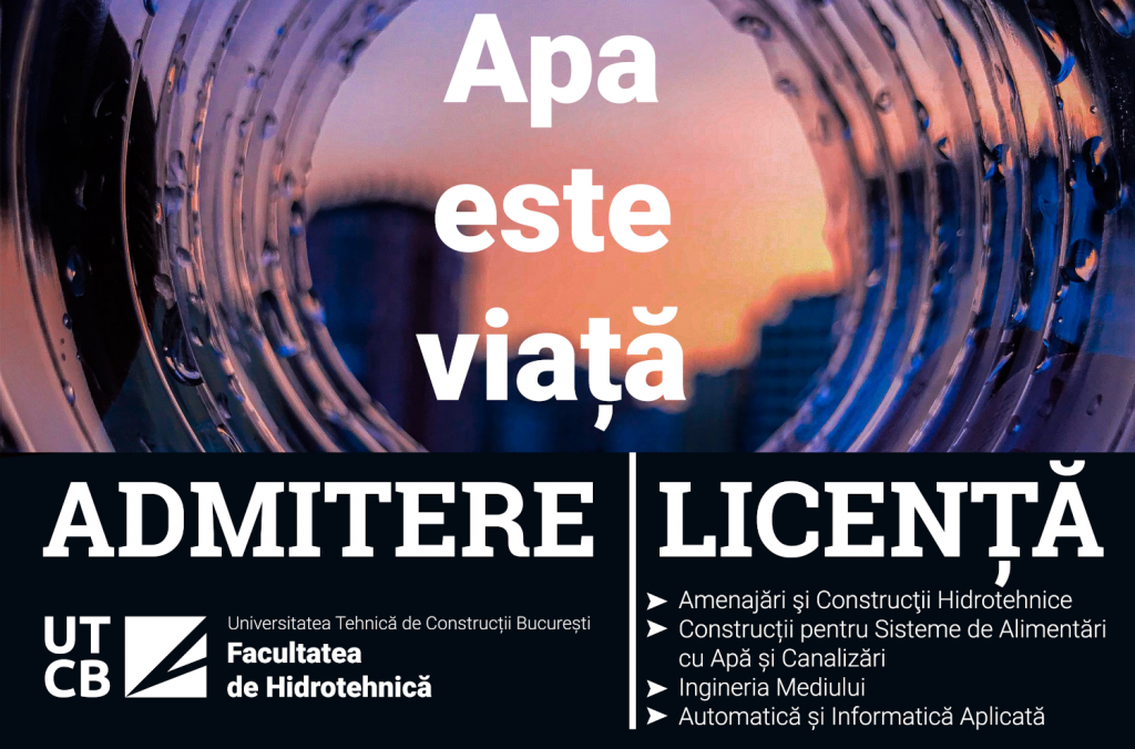 licenta - Facultatea de Hidrotehnică - Universitatea Tehnică de ...